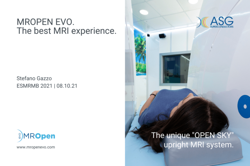ASG Launches MROpen EVO MgB2 MRI Scanner – MROpenEVO